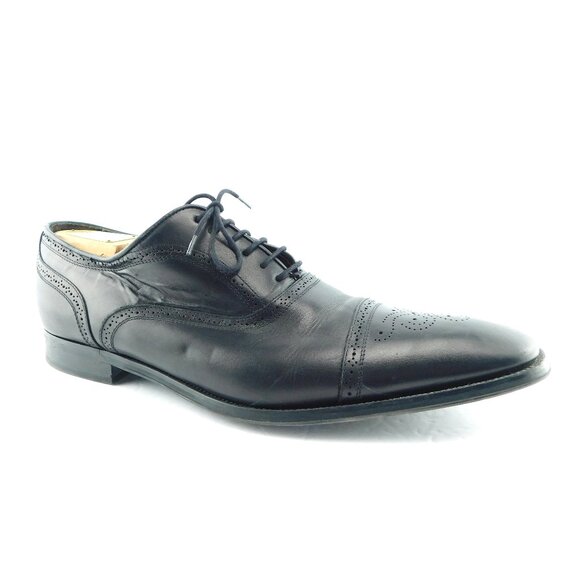 To Boot | Shoes | To Boot New York Black Leather Cap Toe Laceup Oxford ...